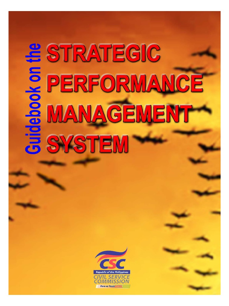 CSC SPMS | PDF | Performance Appraisal | Goal