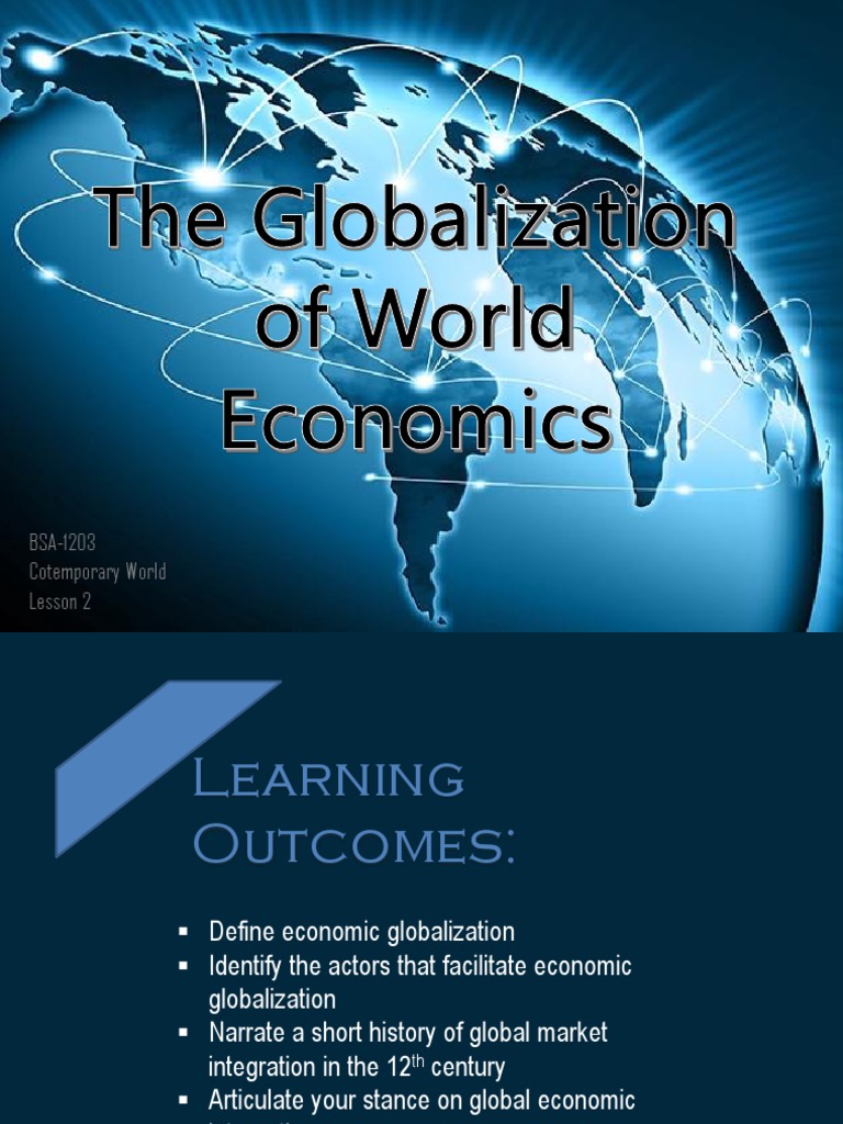 Contemp World Lesson 2 | PDF | Gold Standard | Great Depression