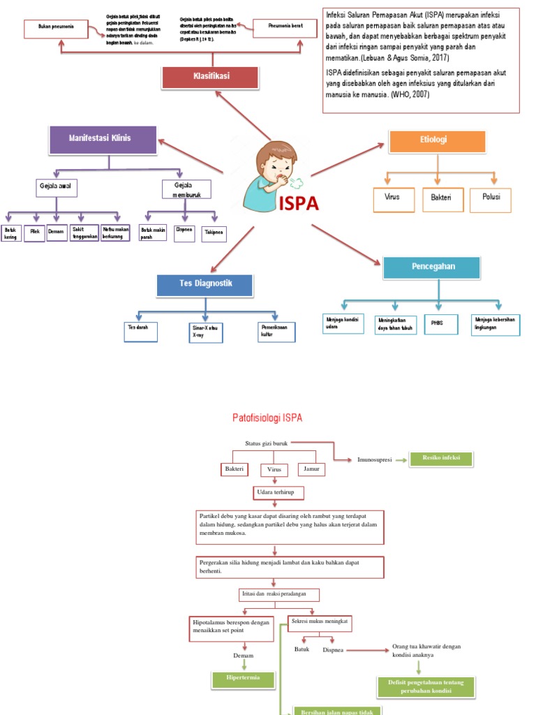 Mindmap Ispa Anak | PDF