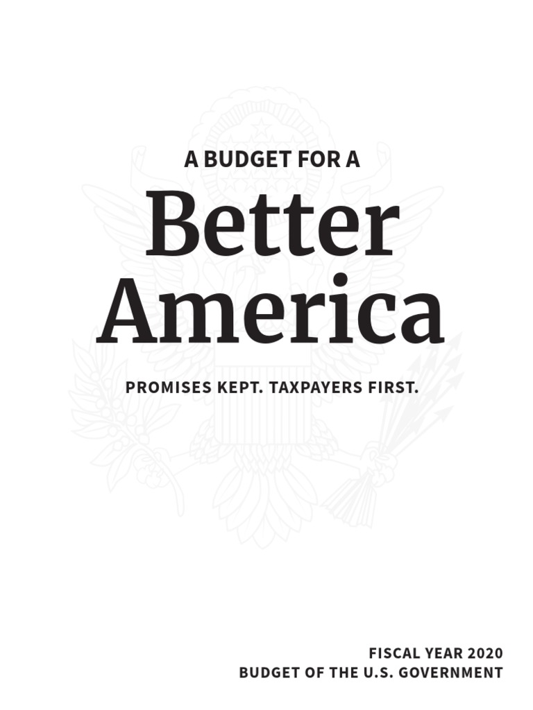 Read Trump Budget Proposal | PDF | Appropriations Bill (United States ...
