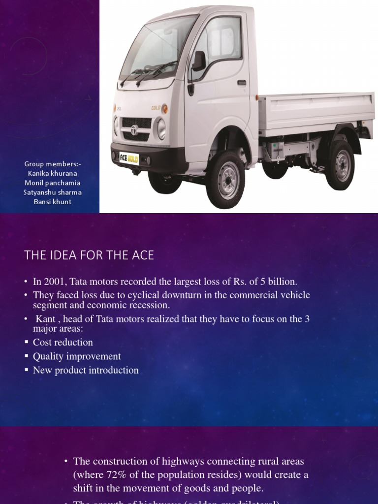 TATA ACE | Engines | Vehicles