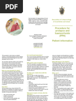 Hartmann's Procedure Overview and Care | PDF | Surgery | Colorectal Cancer