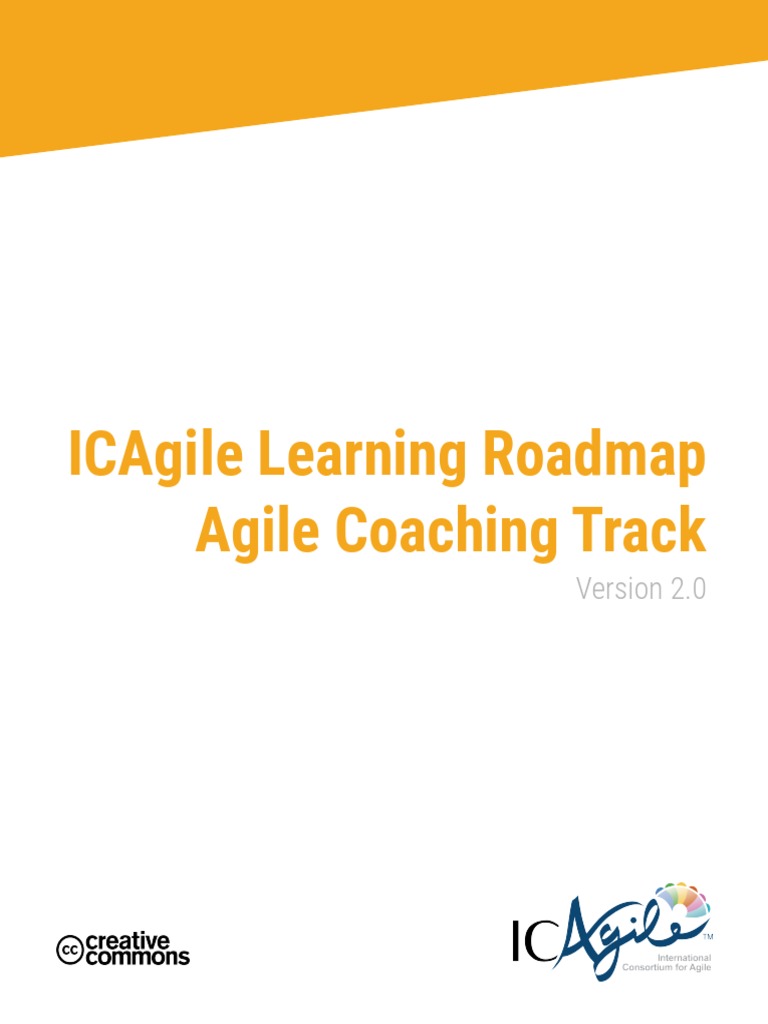 ICAgile Learning Roadmap Agile Coaching Track Version 2.0 | PDF ...