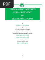 Residential Plot Application Form | PDF | Payments | Fee