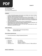 SAP EWM Sample Resume 1 | PDF | Warehouse | Sap Se