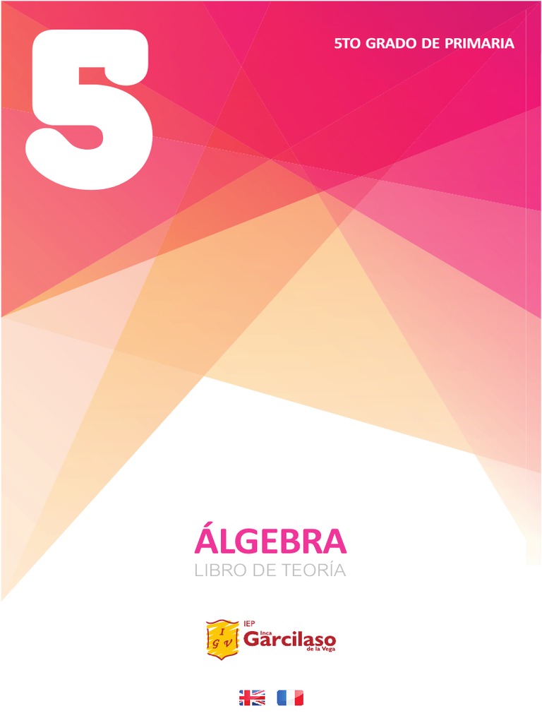 5to Grado de Primaria - ÁLGEBRA Libro de Teoría | PDF | Álgebra ...