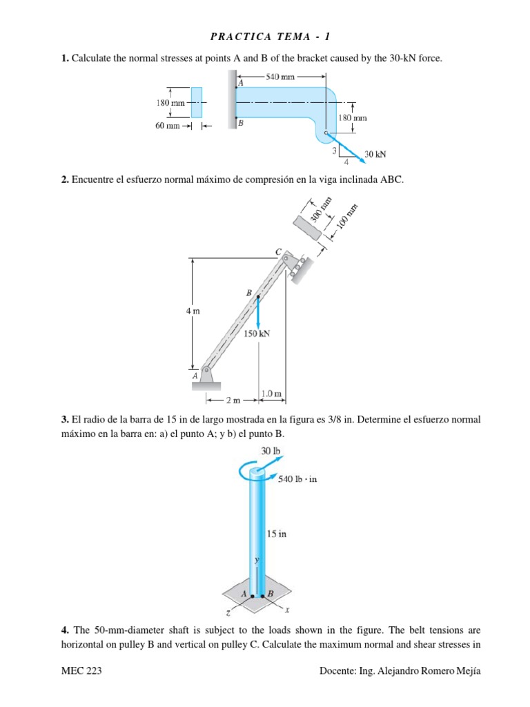 Practica Resis 2 | PDF | Doblar | Ingeniería de Edificación
