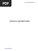 Vapour Diffusion Coefficient of Acetone | PDF | Diffusion | Thermodynamics