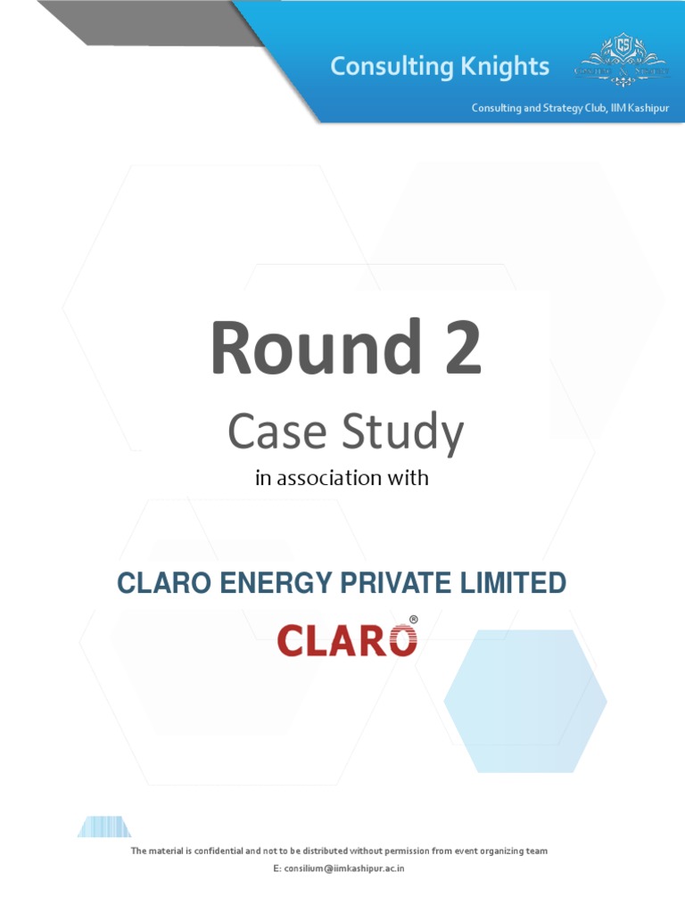 Consulting Case Study Pdf Agriculture Sustainability