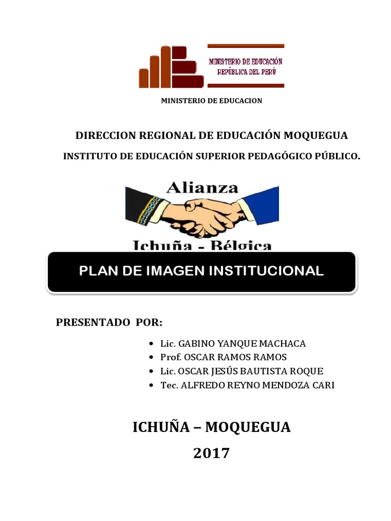 Plan de Imagen Institucional | PDF | Medios de comunicación) | Red mundial
