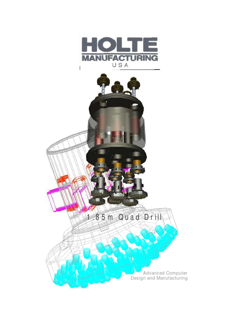 Cluster Drill Holte PDF | PDF | Drill | Machining