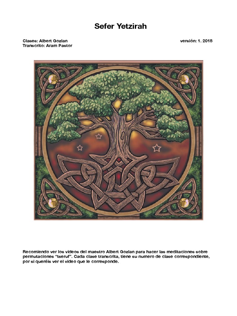 Sefer Yetzirah Completo PDF | Color | Karma