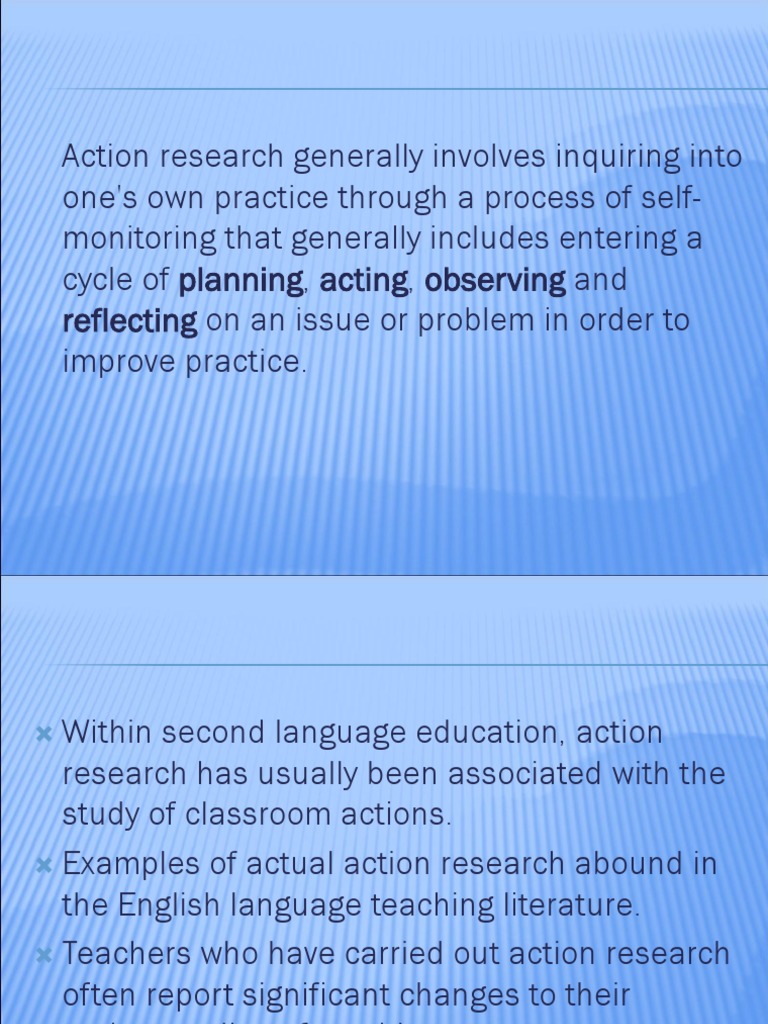 Action Research | PDF | Action Research | Classroom