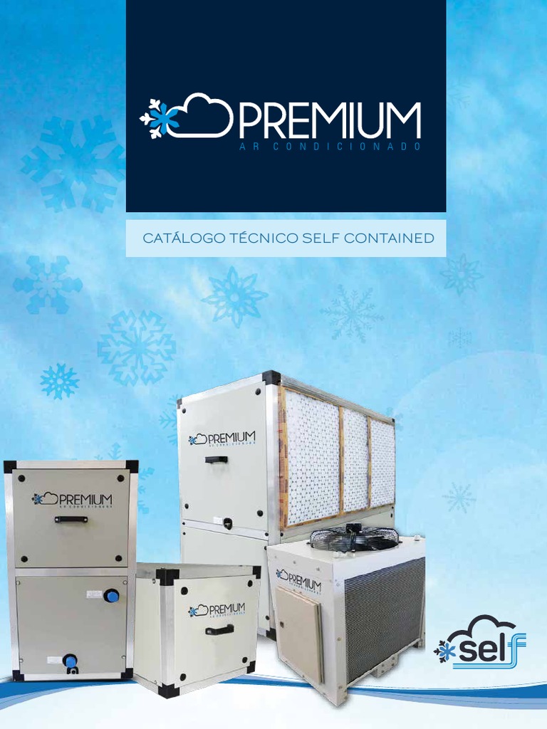 Catálogo Técnico Self Contained PDF | PDF | Ar condicionado | Refrigeração