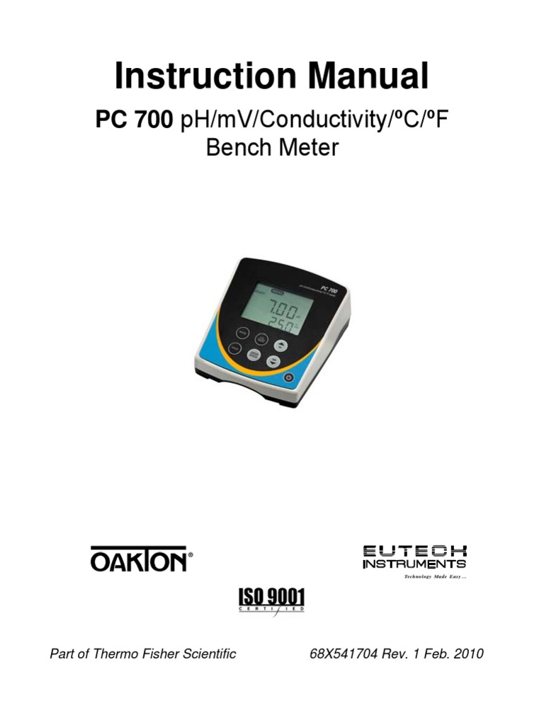 pH Meter Calibration Procedure Manual | PDF | Ph | Calibration