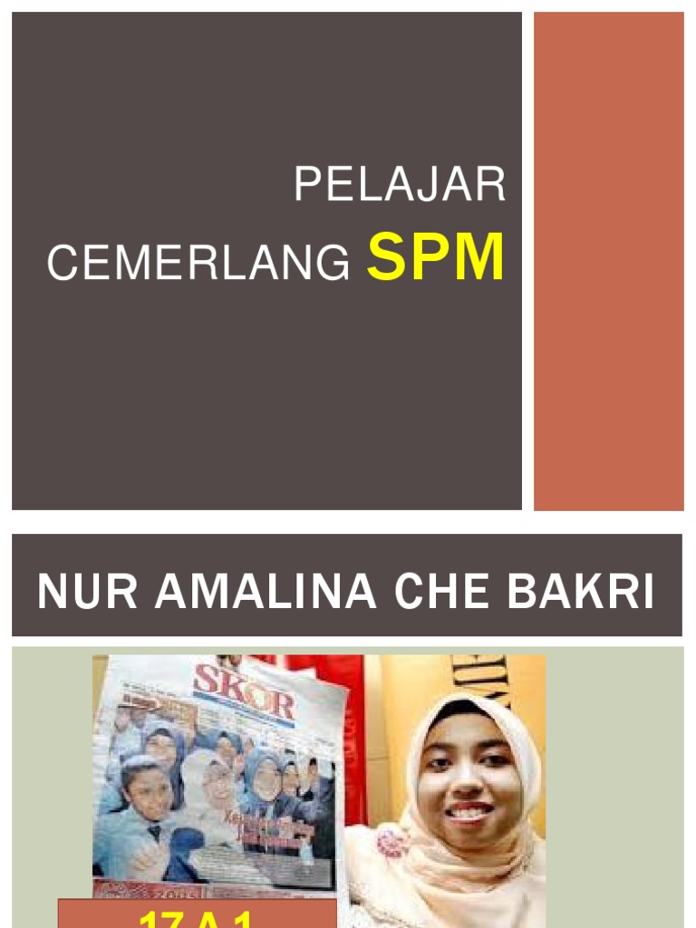 Pelajar Cemerlang SPM | PDF