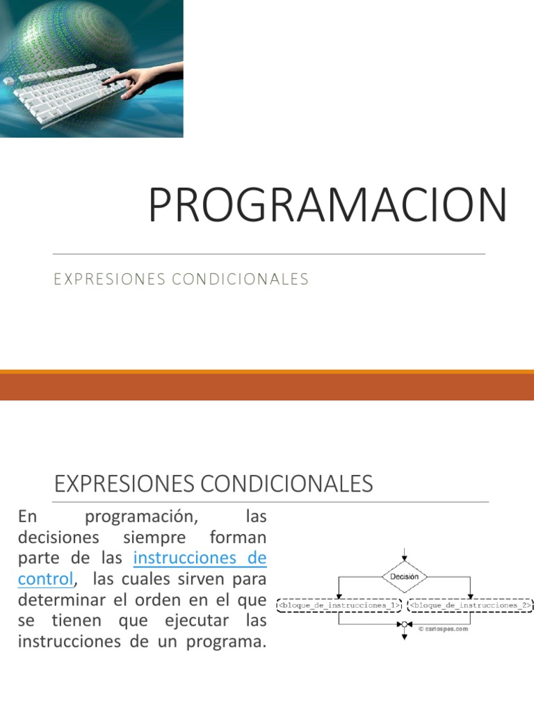 Condicionales y Expresiones Lógicas en Programación | PDF | Operador ...