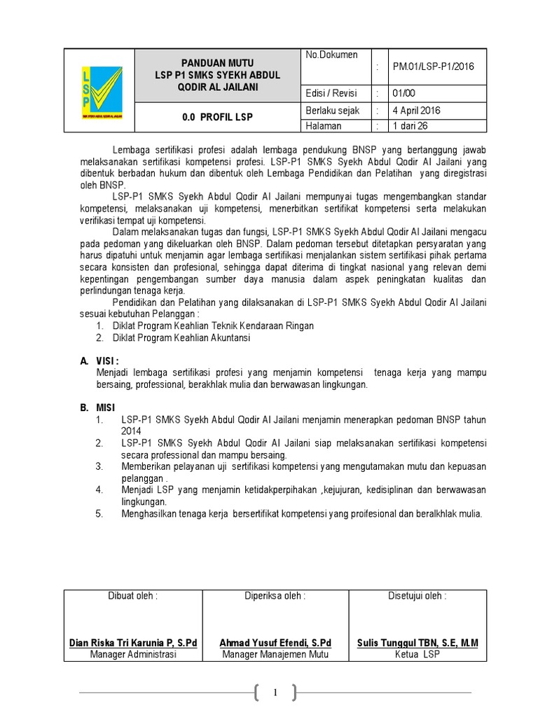 Klausul 1 - 10 | PDF