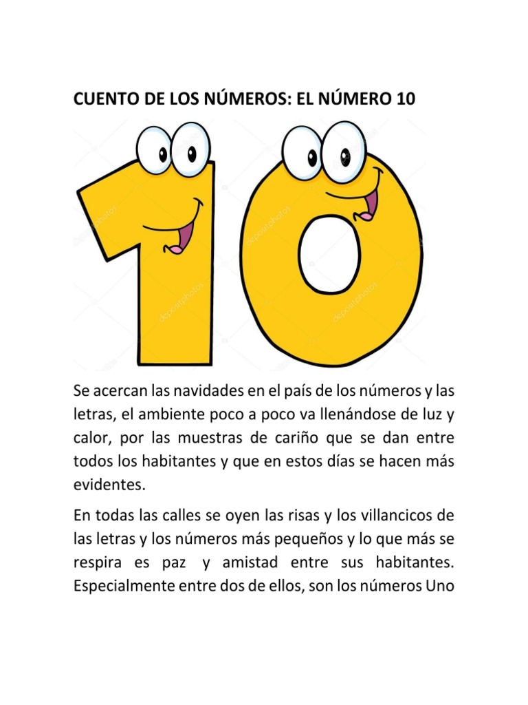 Cuento de Los Números | PDF | Navidad