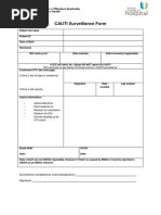 ICU Daily Rounds Checklist | PDF