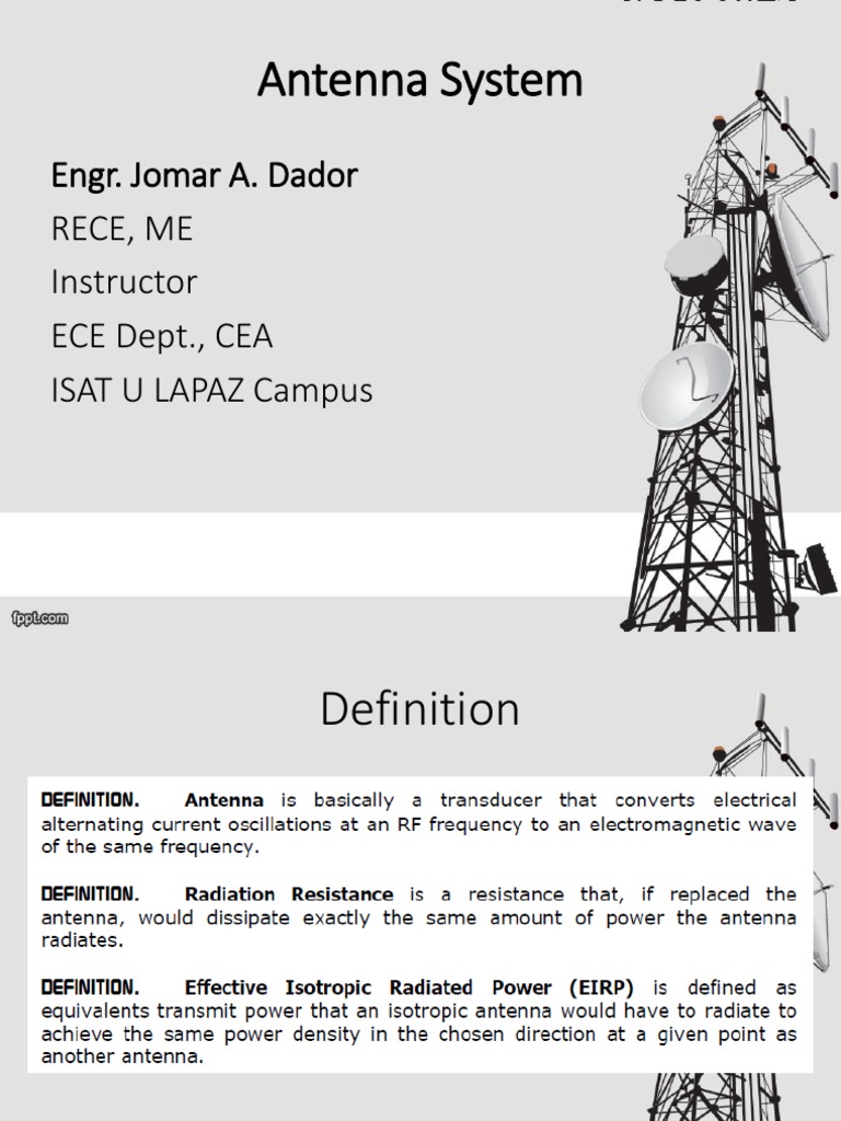 Antenna System | PDF