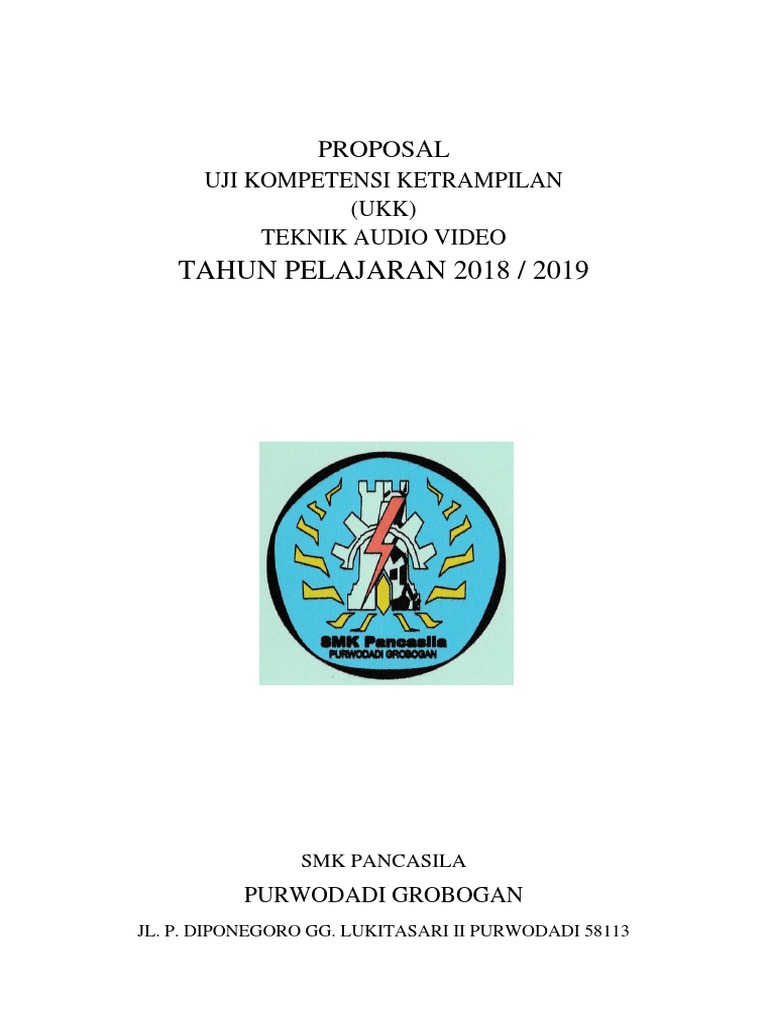 PROPOSAL Ukk 1819 TAV | PDF