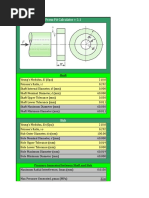 Formulas For Interference | PDF | Yield (Engineering) | Stress (Mechanics)
