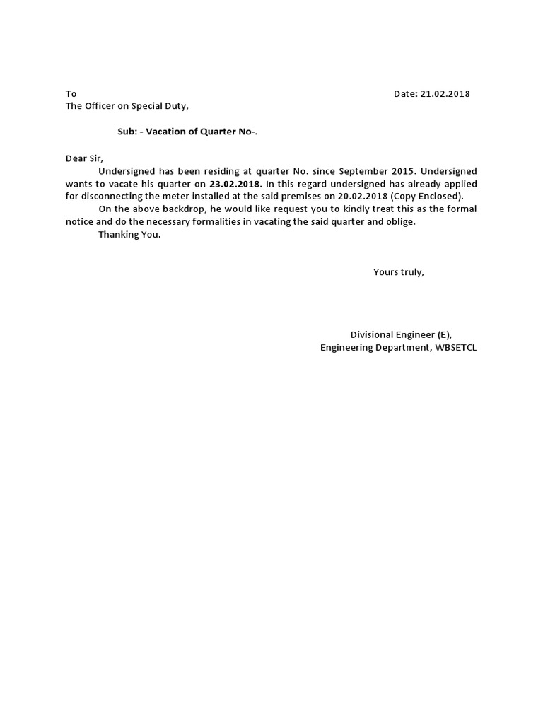 Quater Release Letter | PDF