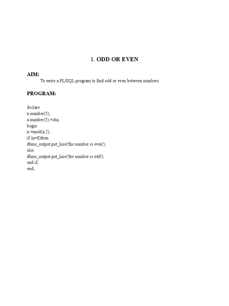 Client Server Lab | PDF | Pl/Sql | Parameter (Computer Programming)