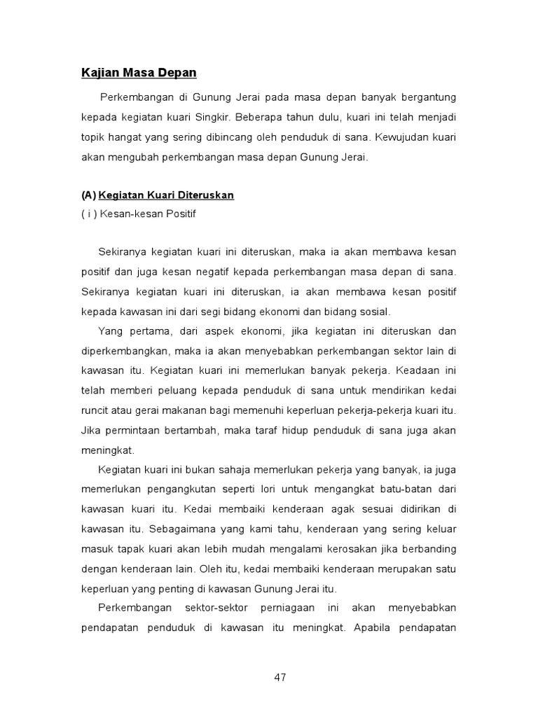 Kajian Masa Depan | PDF | Sains & Matematika