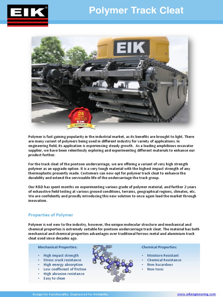 Polymer Track Cleat | Download Free PDF | Friction | Polymers