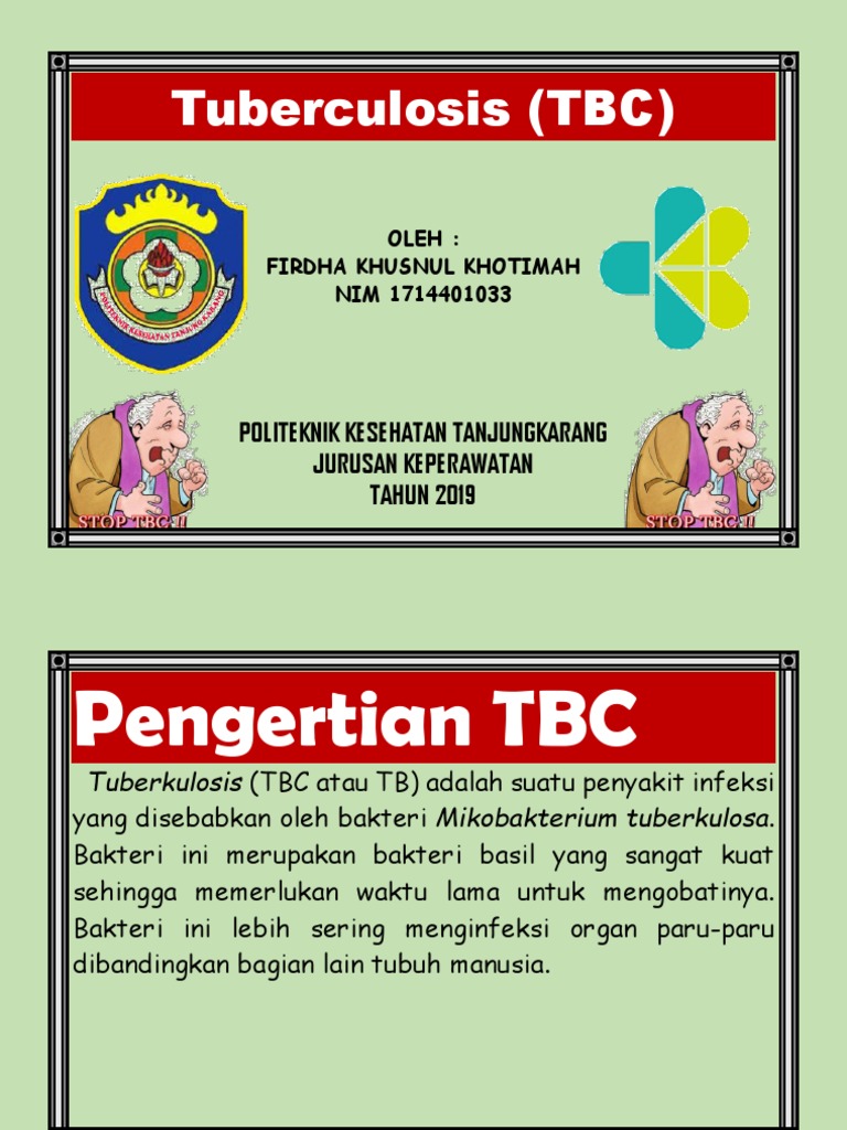 LEMBAR BALIK Tuberculosis (TBC) | PDF