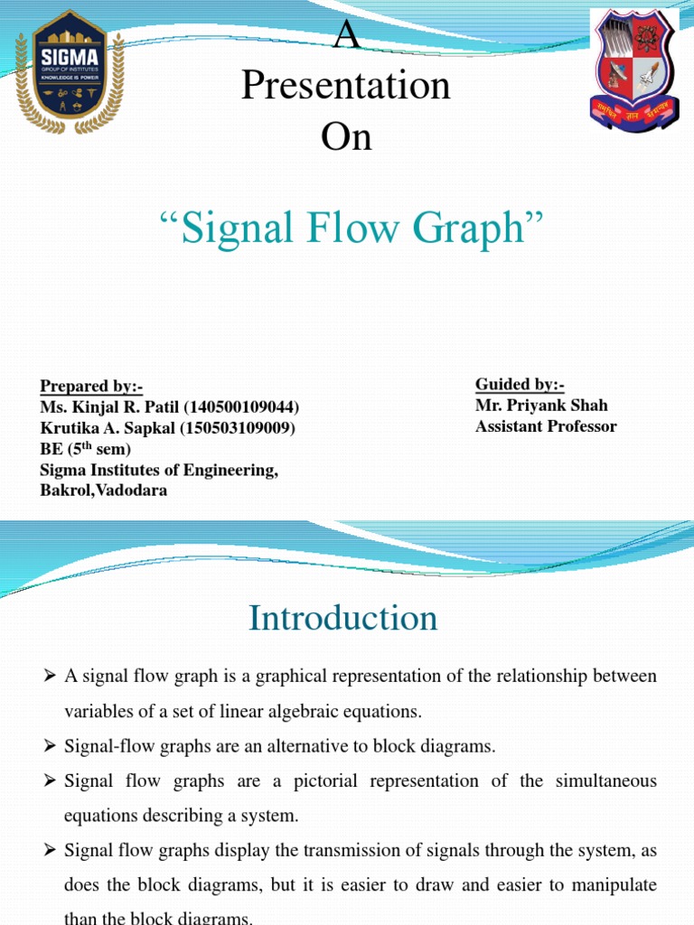 Lecture3-Signal Flow Graphs | PDF | Applied Mathematics | Mathematical Concepts