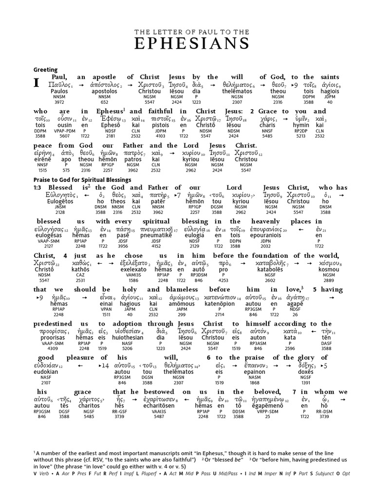 70 Ephesians PDF | PDF | Spirituality | Monotheism