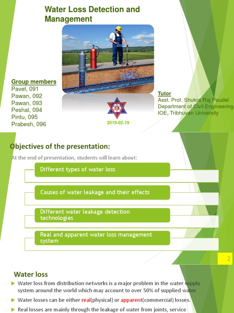 Water Leak Detection & Management | PDF | Leak | Acoustics