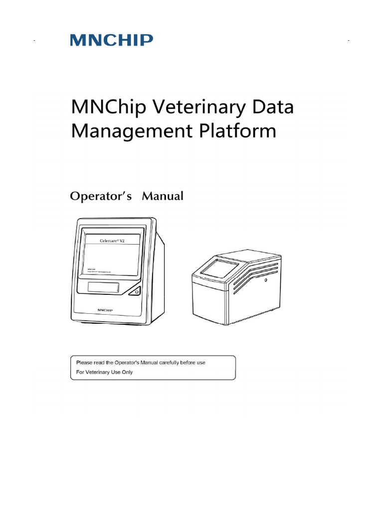 MNCHIP Veterinary Data Management Platform Operator's Manual 2.0.4.4 | PDF | Microsoft Windows ...