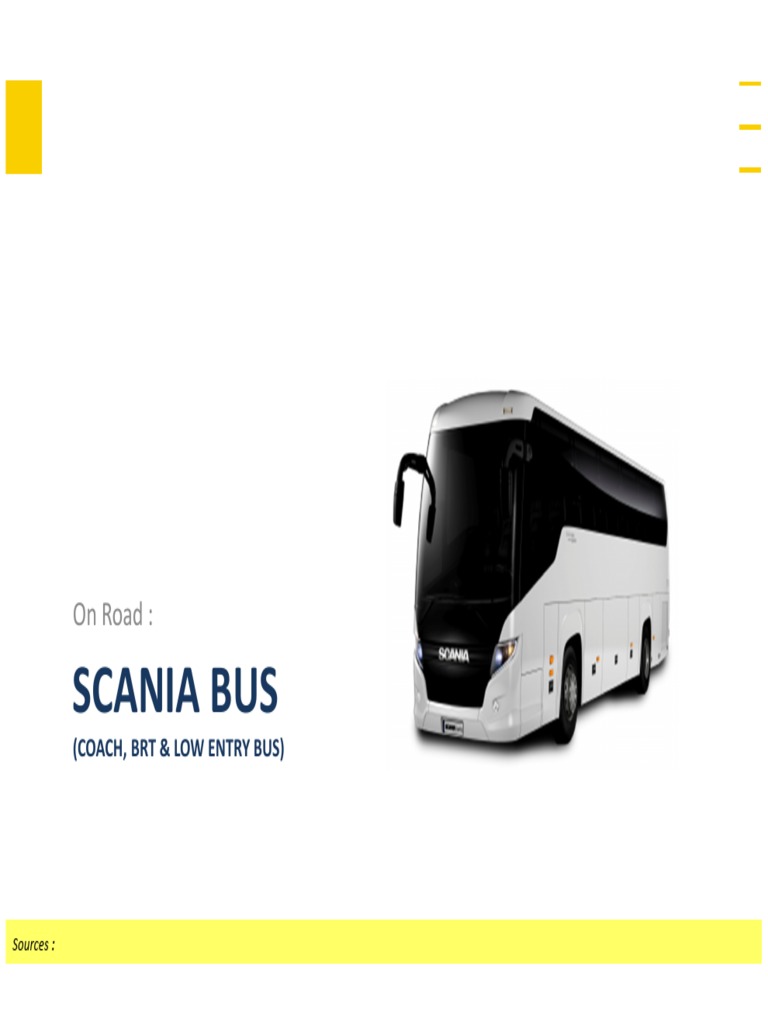 Presentasi Cabang Scania Bus 2016 | PDF | Mercedes Benz | Brake