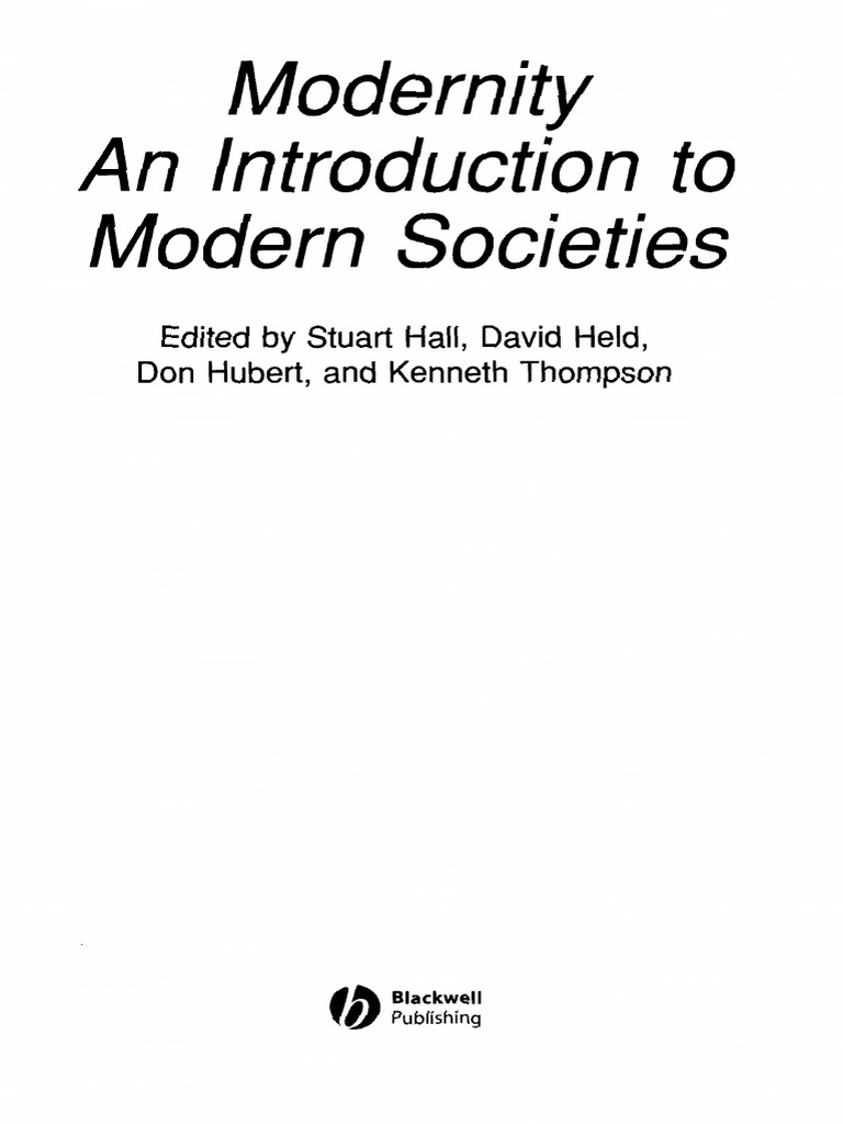 Stuart Hall | PDF | Modernity | Ideologies