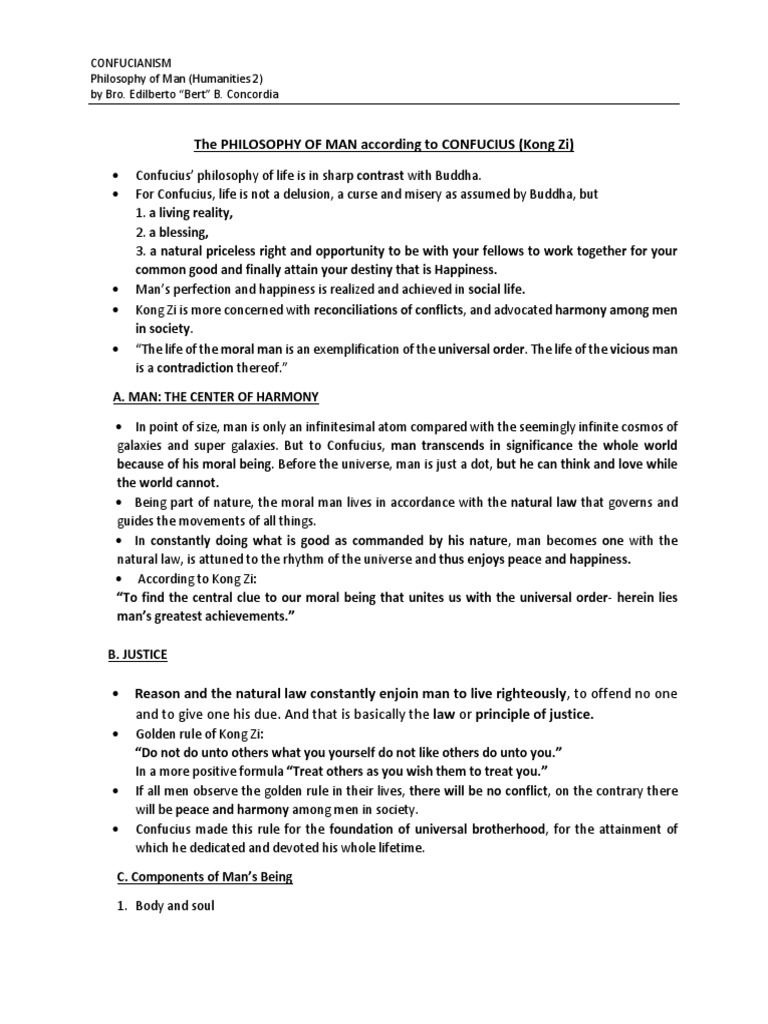 Kong Zi | PDF | Confucianism | Virtue