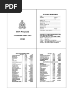 Up Police Directory | PDF