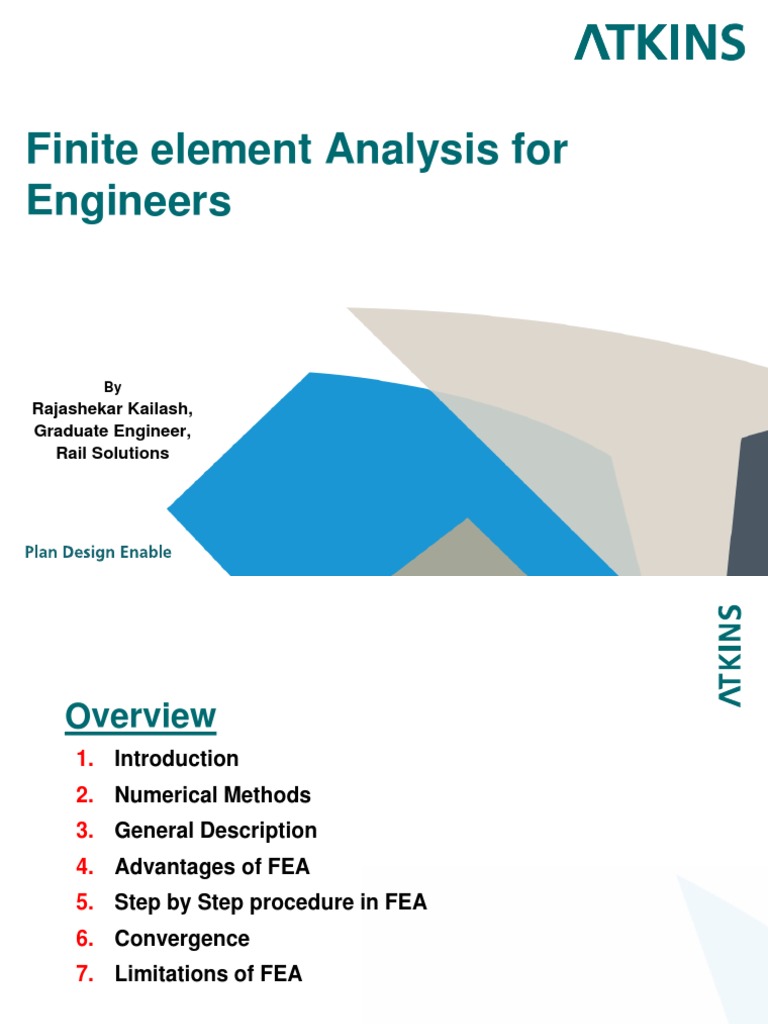 Finite Element Analysis For Engineers | PDF | Finite Element Method | Structural Analysis