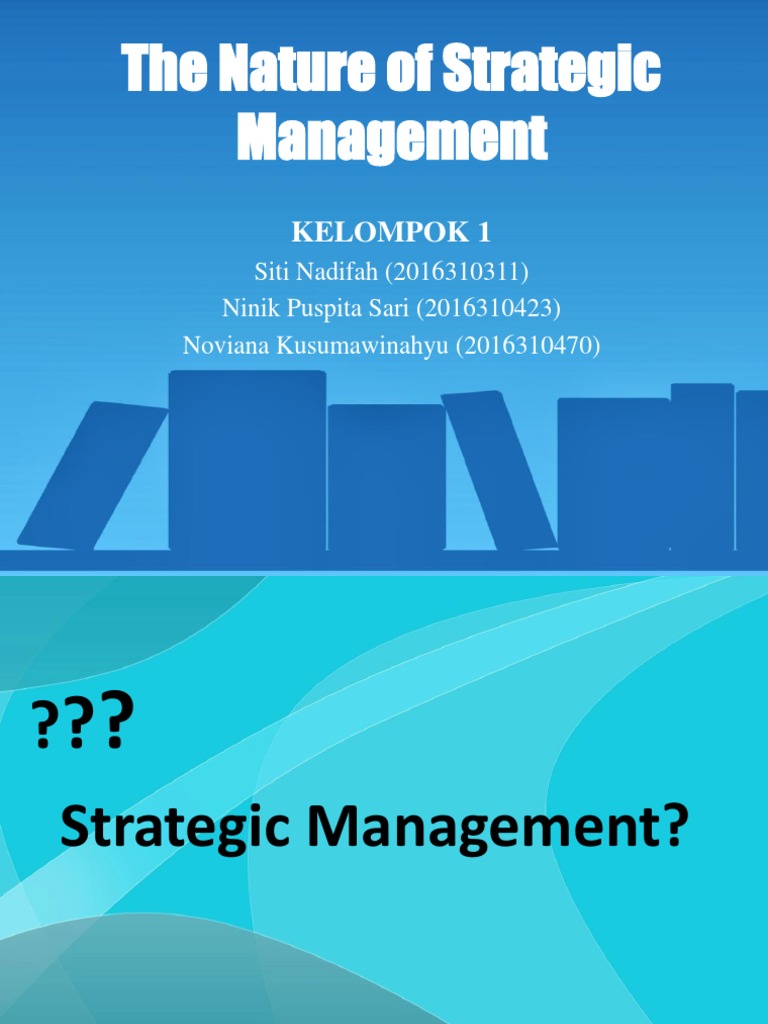 Strategic Management | PDF