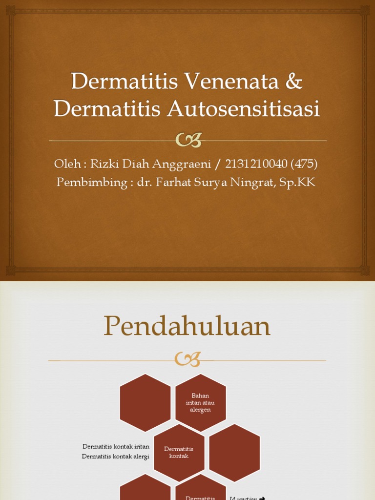 Tatalaksana Dermatitis Venenata pada Pasien | PDF | Pengembangan Diri