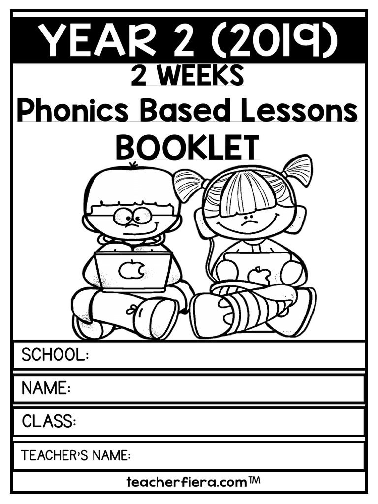 Year 2 Phonics Based Lessons 2019 Booklet | PDF