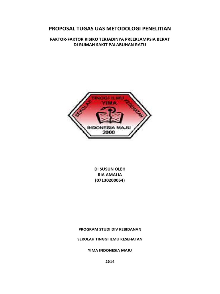 Proposal Tugas Uas Metodologi Penelitian | PDF