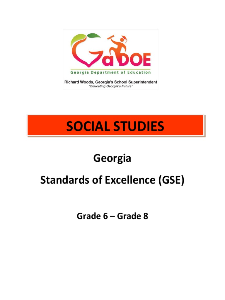 Social Studies 6 8 Georgia Standards | PDF | Gross Domestic Product ...