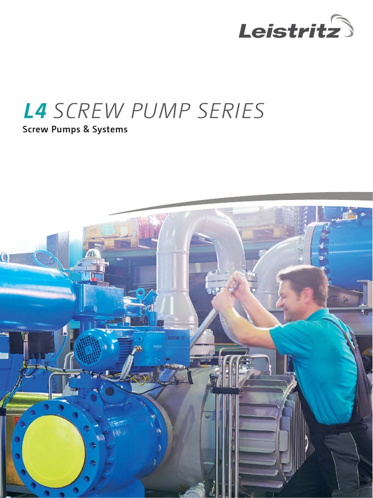 Optimize Your L4 Screw Pump Performance | PDF | Bearing (Mechanical) | Pump