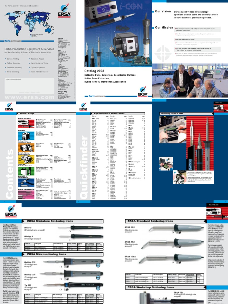 Ersa Soldering Station PDF | PDF | Soldering | Joining