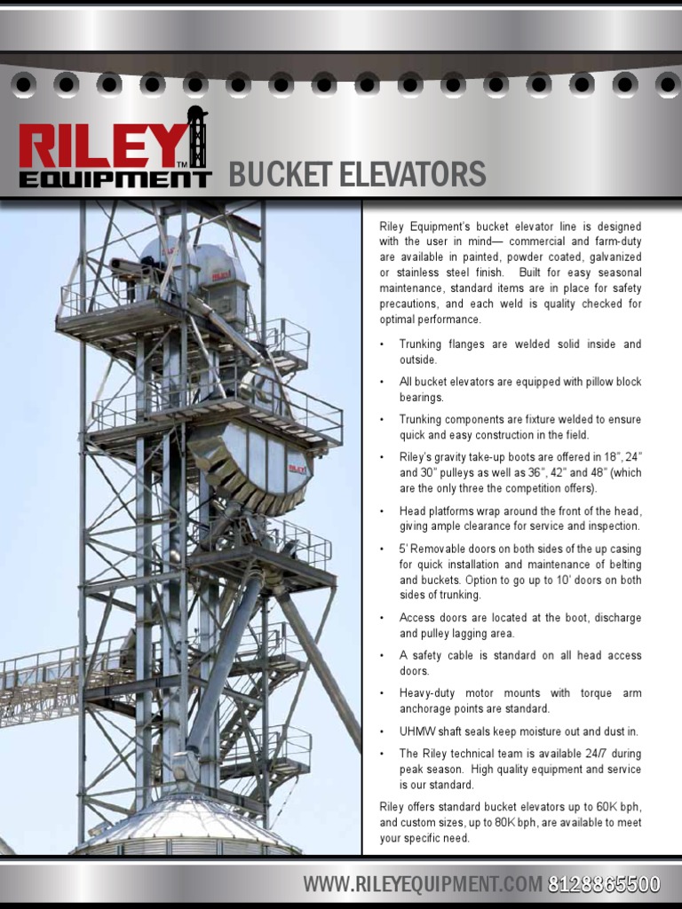 Bucket Elevators | Elevator | Belt (Mechanical)