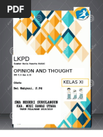 LKPD Recount Text | PDF